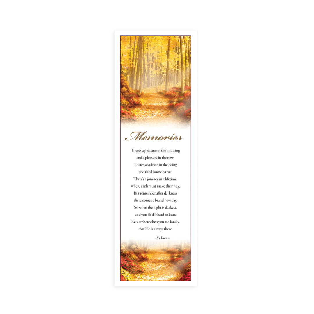 Golden Forest Bookmark