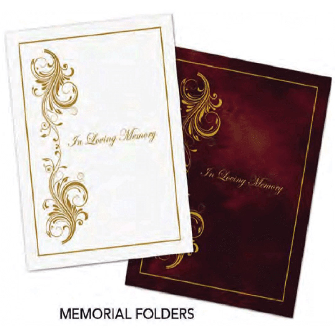 Bright Corporation | Memorial Folders | Funeral Stationery